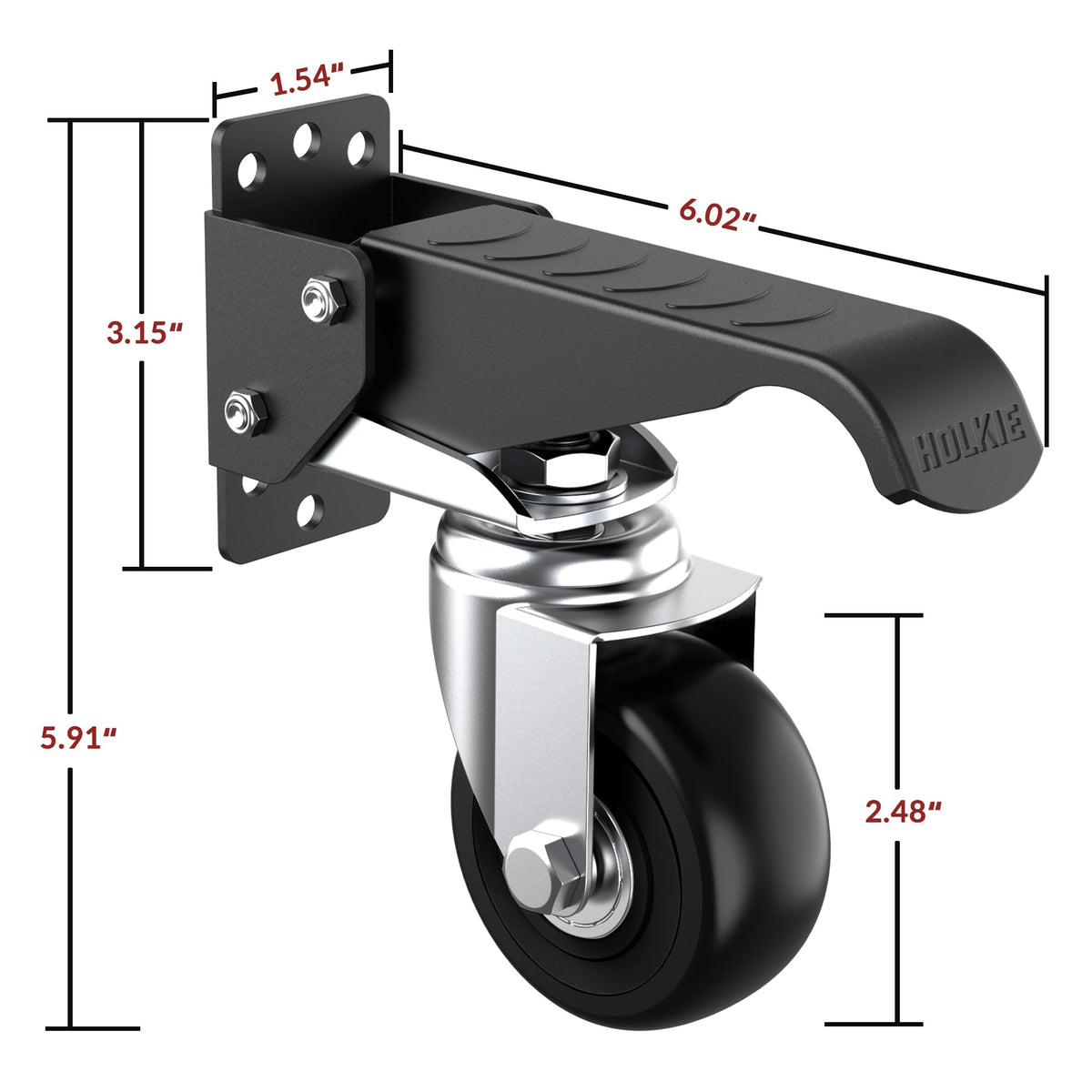 Retractable Casters with Lifting/Lowering Function – Holkieusa
